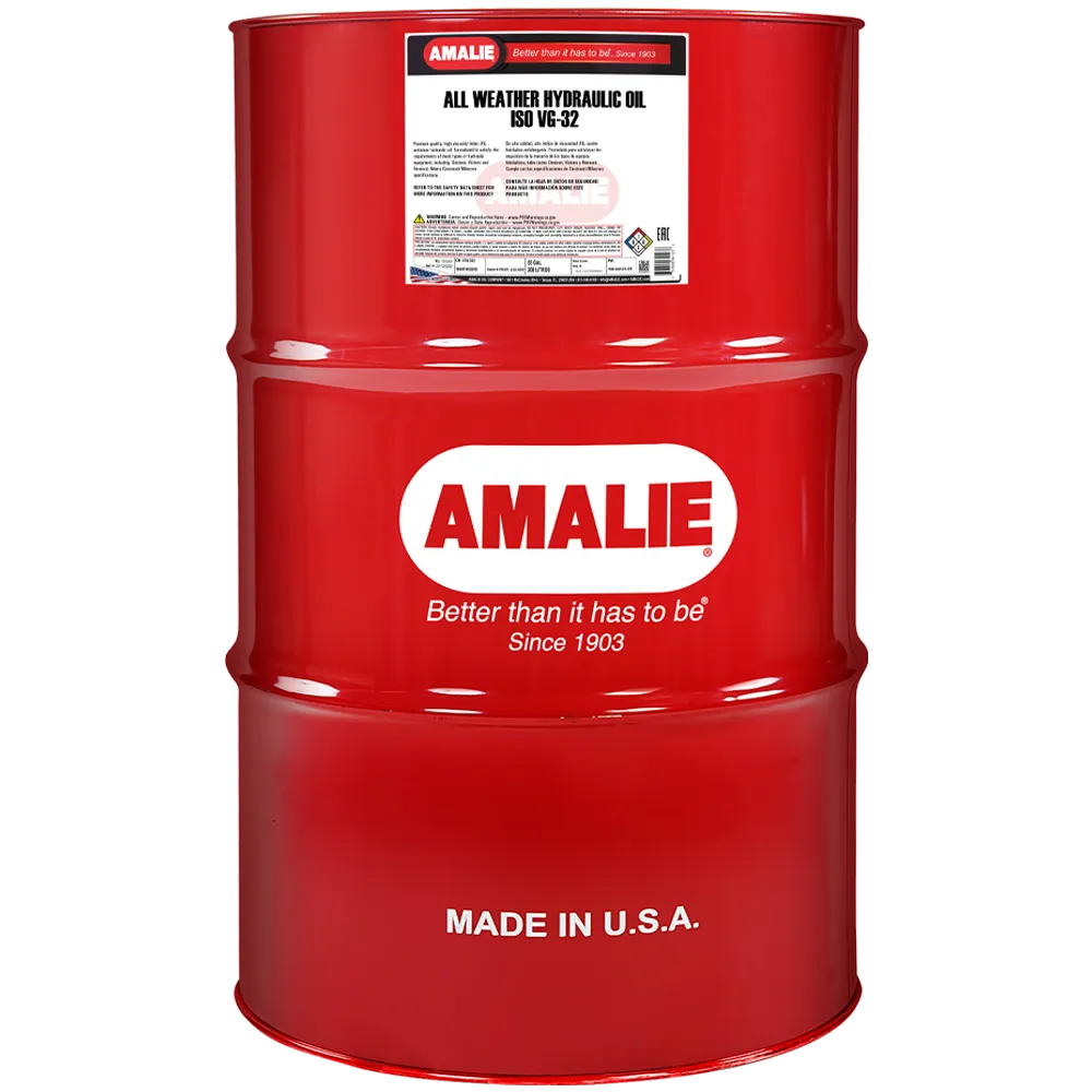 (130) 1606412305 Amalie AW32 Hydraulic Fluid (55 Gal)